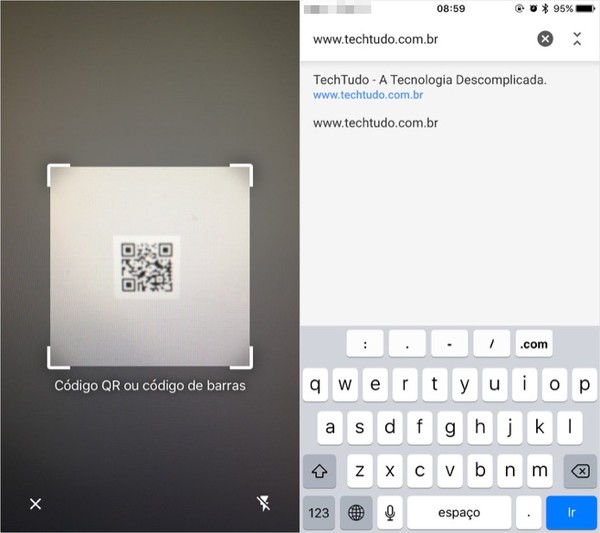 Como usar o Google Chrome como leitor de QR code no iPhone