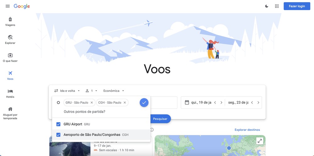 5 truques do Google Flights para encontrar passagens aéreas baratas