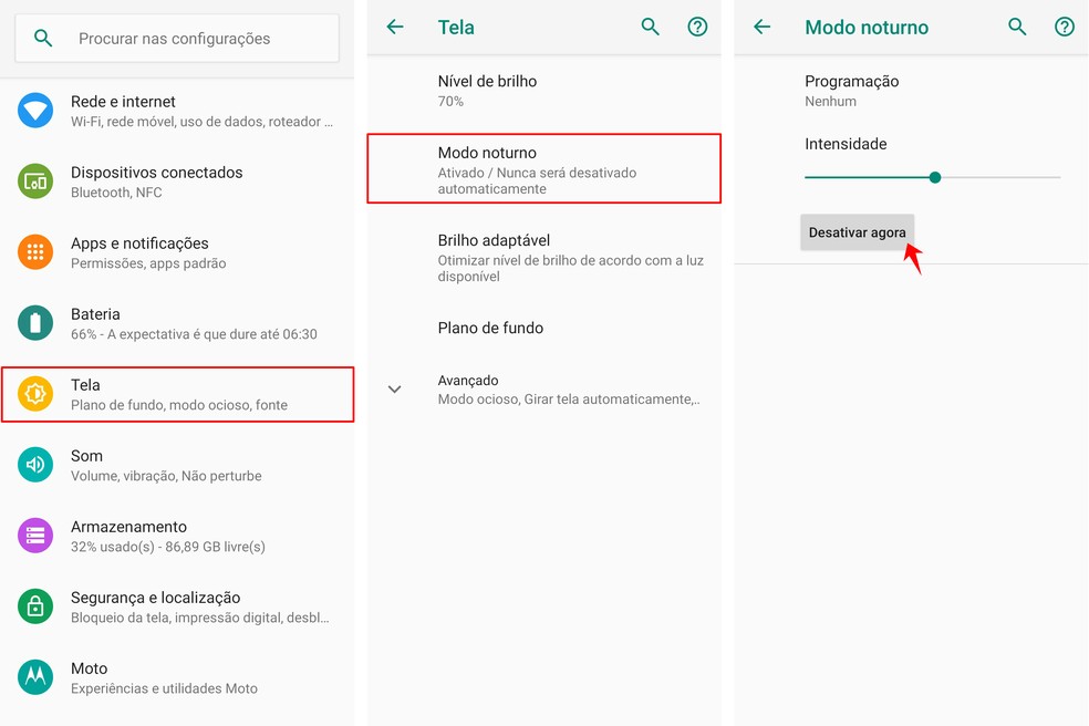 Como desativar o modo noturno do Instagram