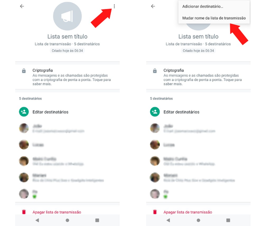 Como fazer lista de transmissão no WhatsApp