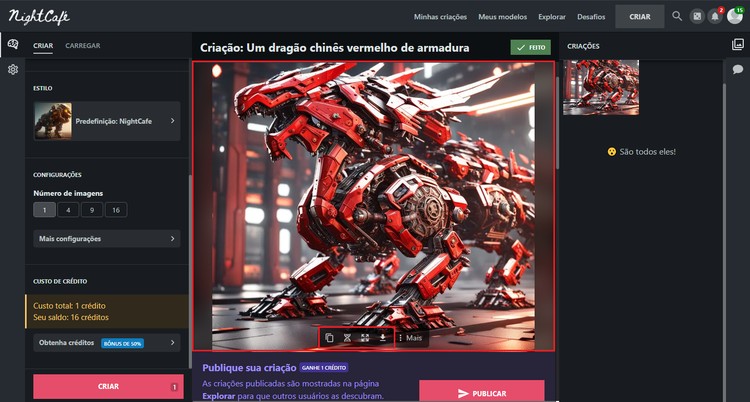 Night Cafe Studio | Software | TechTudo