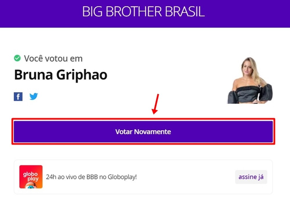Paredão Extra BBB 23: como votar para eliminar Aline, Bruna ou Sarah Aline