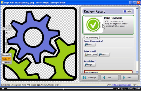 Como utilizar o Vector Magic para mudar a extensão de arquivos online