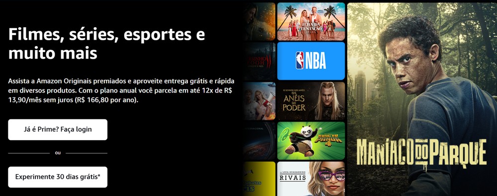 Amazon Prime Video: veja preços, benefícios, como assinar e melhores filmes