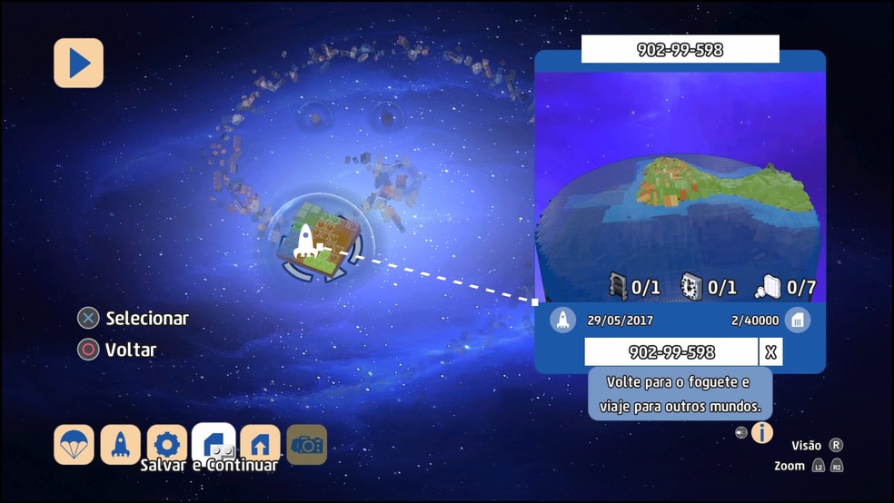 Como jogar o modo sandbox no game LEGO Worlds