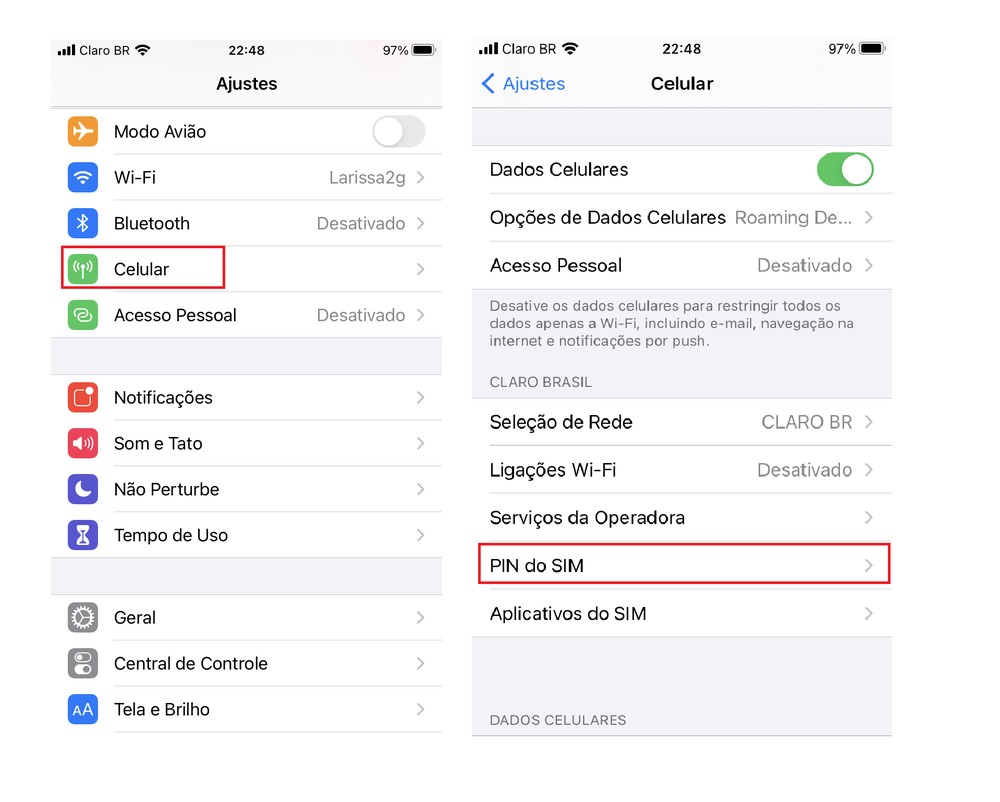 Como descobrir o PIN do celular