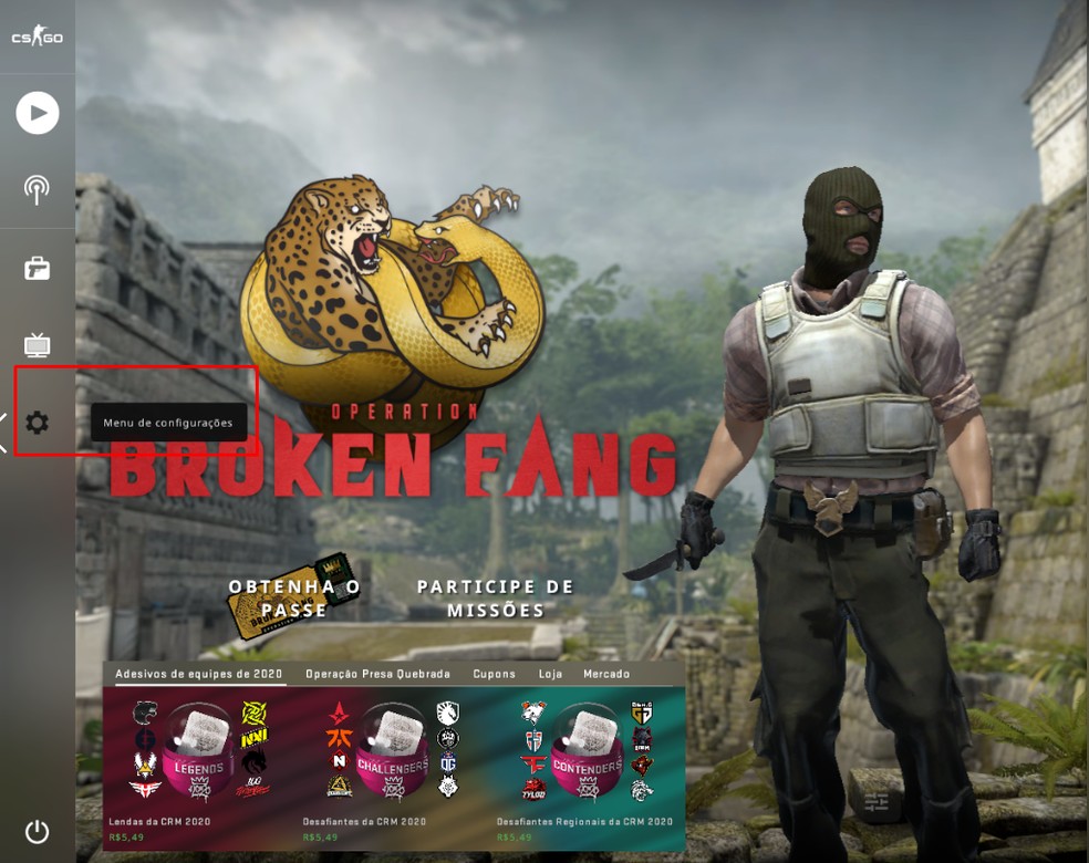 CS:GO: como configurar mira como a do dumau, jogador da GODSENT