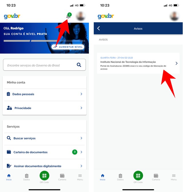 App Gov.br permite assinar documentos pelo celular; veja como
