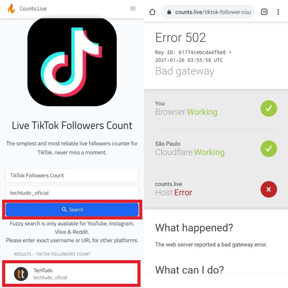 TikTok Counter: cinco opções de contador de seguidores no TikTok