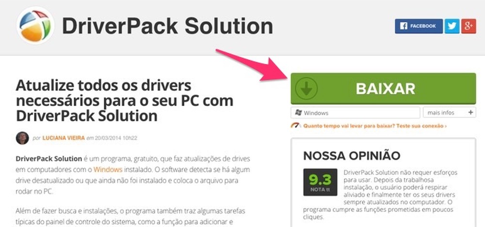 Como usar o DriverPack para configurar um computador com Windows
