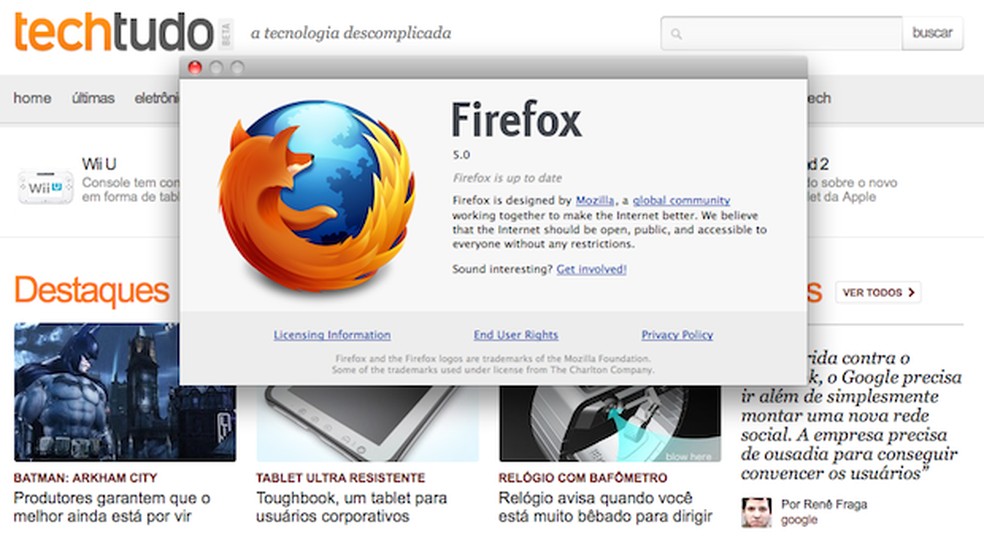 Firefox 5 final já está disponível. Conheça as novidades