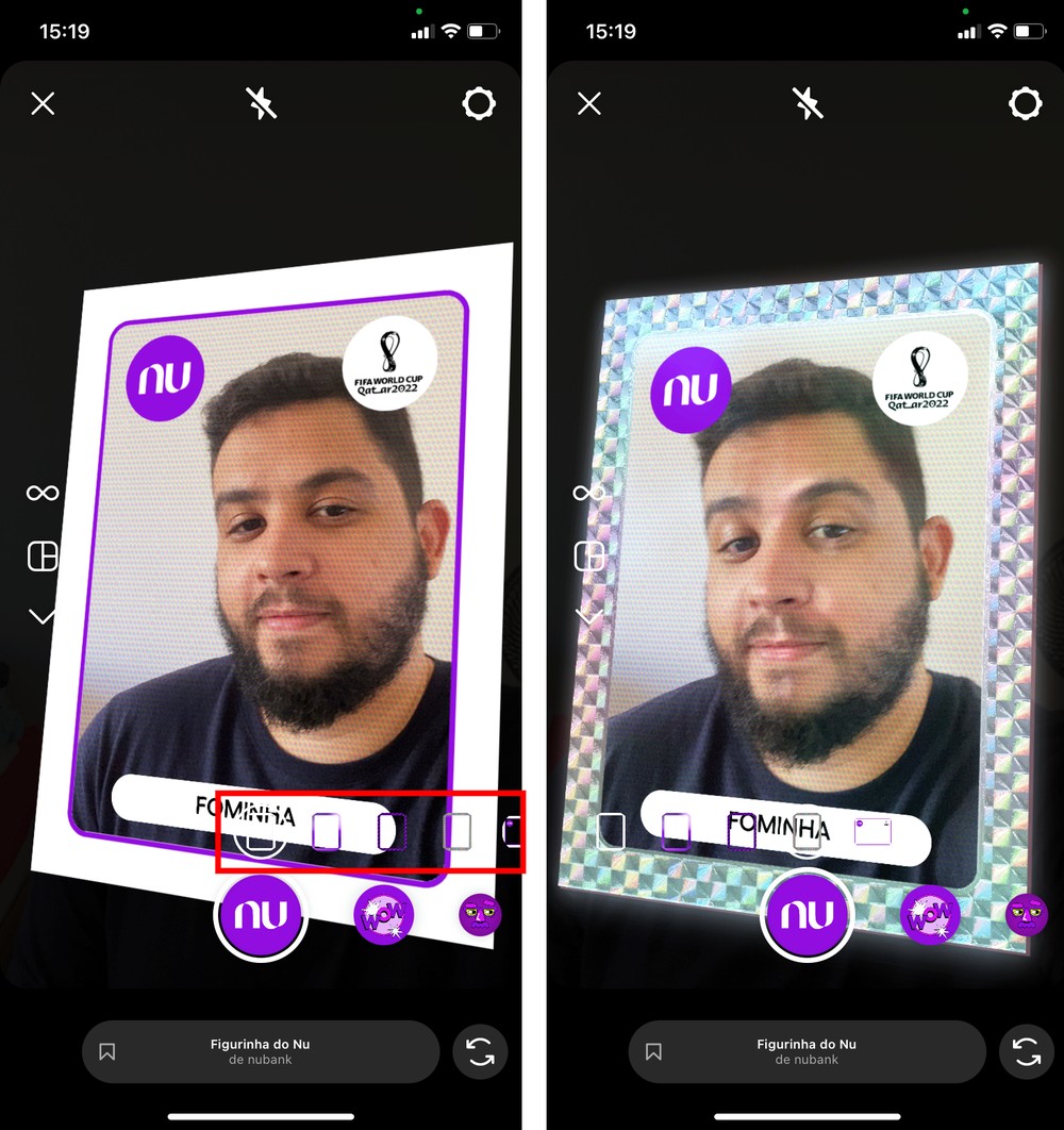 Instagram: filtro transforma você em figurinha da Copa do Mundo; saiba usar