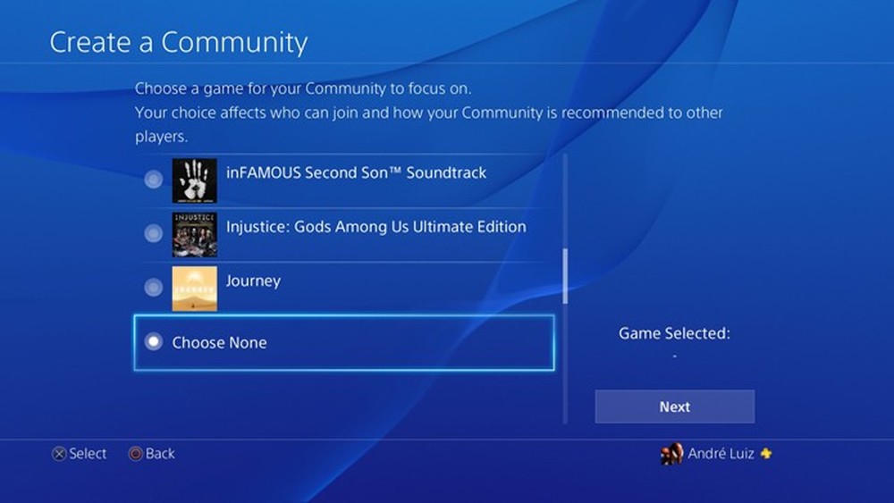 Como criar comunidades no PS4 e convidar amigos na PlayStation Network