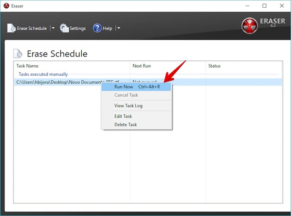 Como excluir arquivos completamente do PC com o Eraser