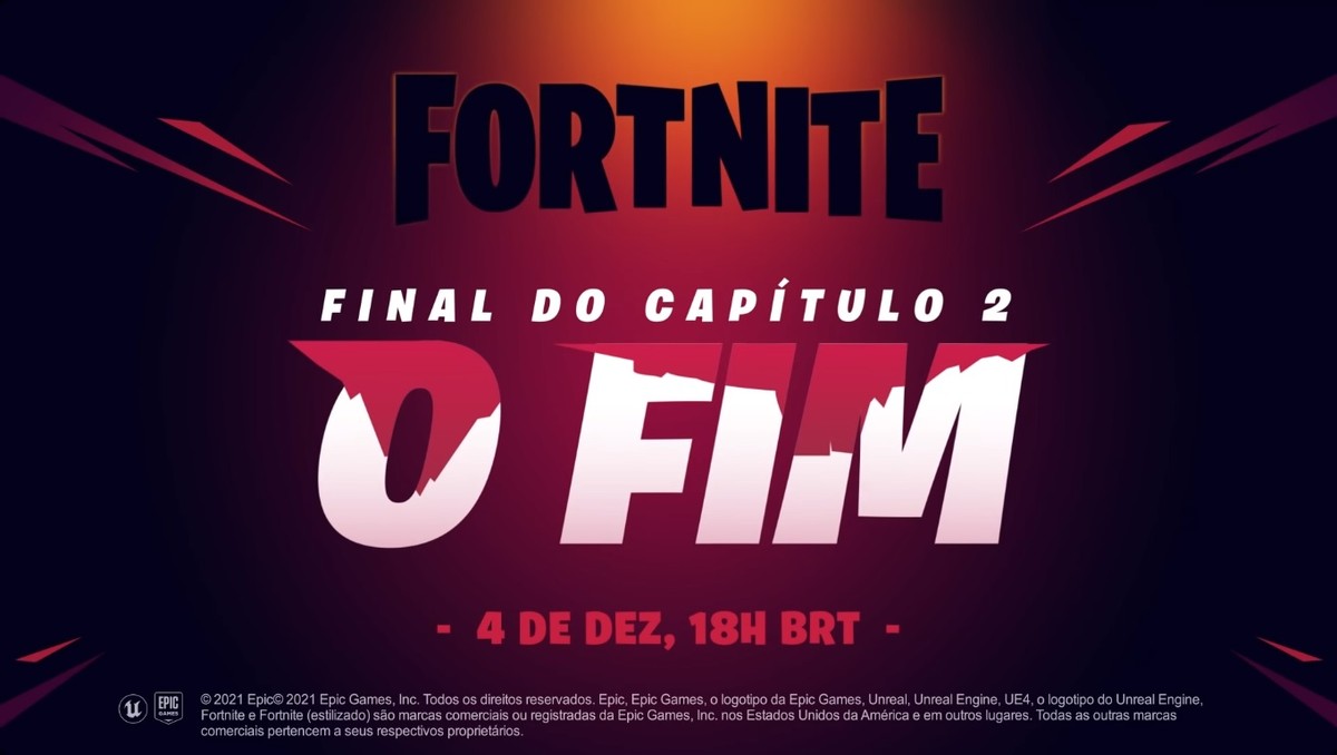 Fortnite: O Fim é anunciado; veja detalhes do evento final do Capítulo 2