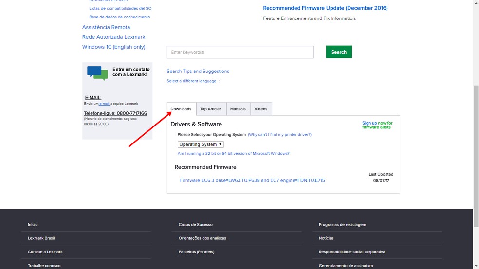 Lexmark MX711: como fazer download e instalar o driver da impressora