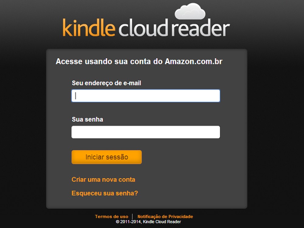 Kindle Cloud Reader, leitor de ebooks online da Amazon, chega ao Brasil