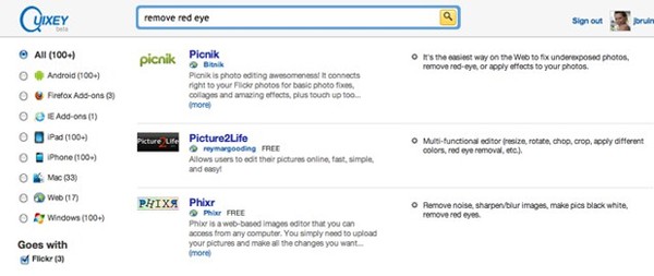 Quixey, motor de busca para encontrar aplicativos