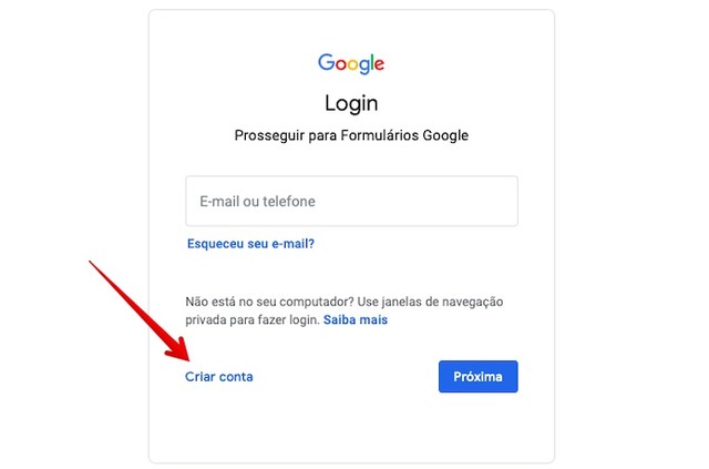 Como criar um Google Forms no computador e celular passo a passo