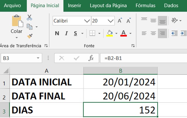 Como usar fórmula para somar e subtrair no Excel