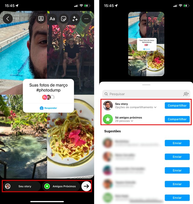 Como fazer photo dump no Instagram