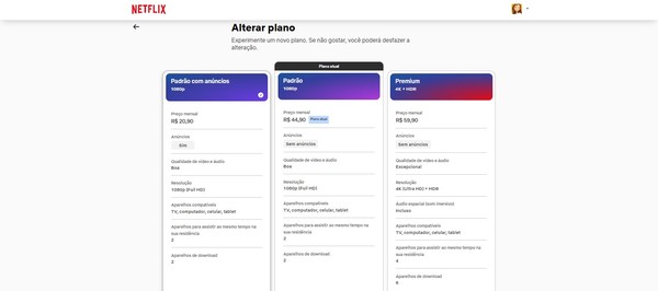 Quais são os planos da Netflix? Veja preços, telas e as diferenças