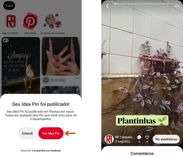 Pinterest: como publicar um Idea Pin, post 'tipo' Stories com monetização