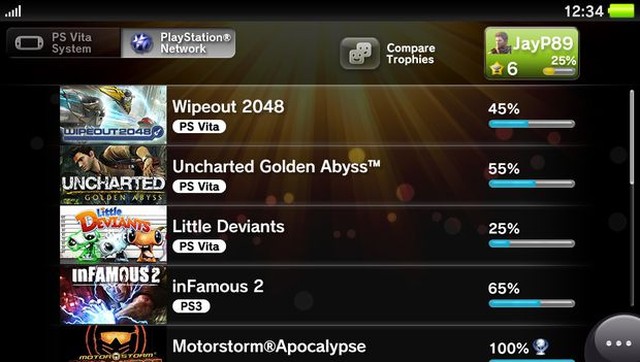 Imagens mostram interface do Playstation Vita