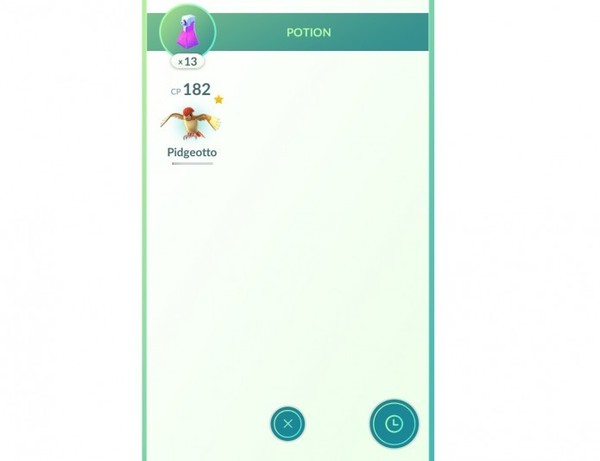 Como curar e reviver o Pokémon em Pokémon Go