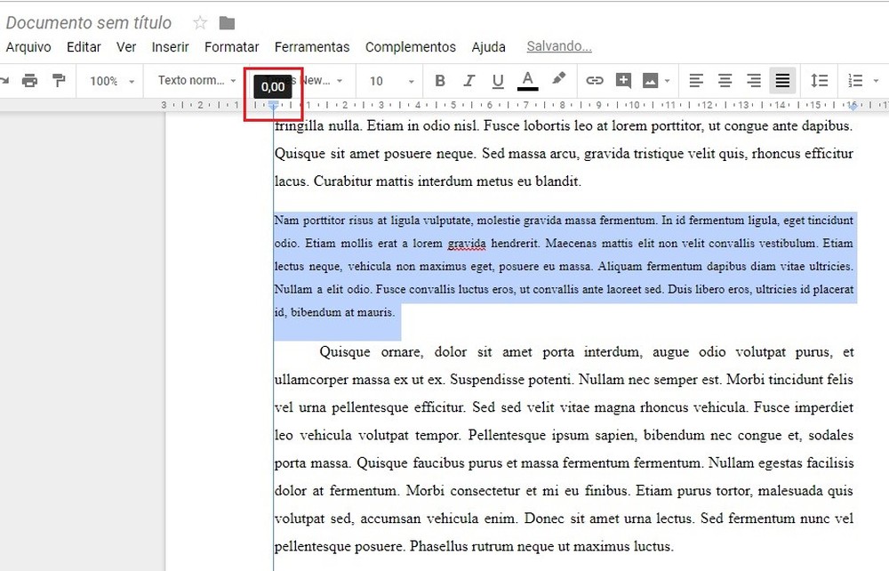 Como fazer formatação ABNT no Google Docs