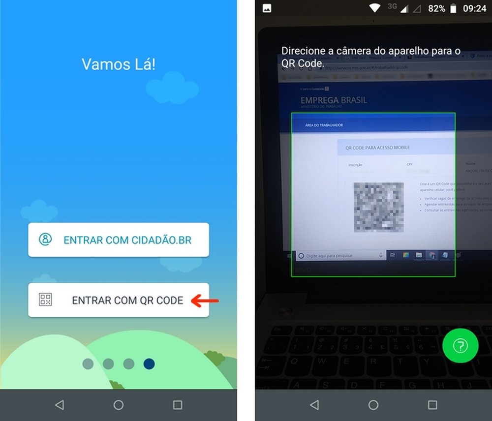 Como gerar o QR Code para acesso mobile no app SINE Fácil