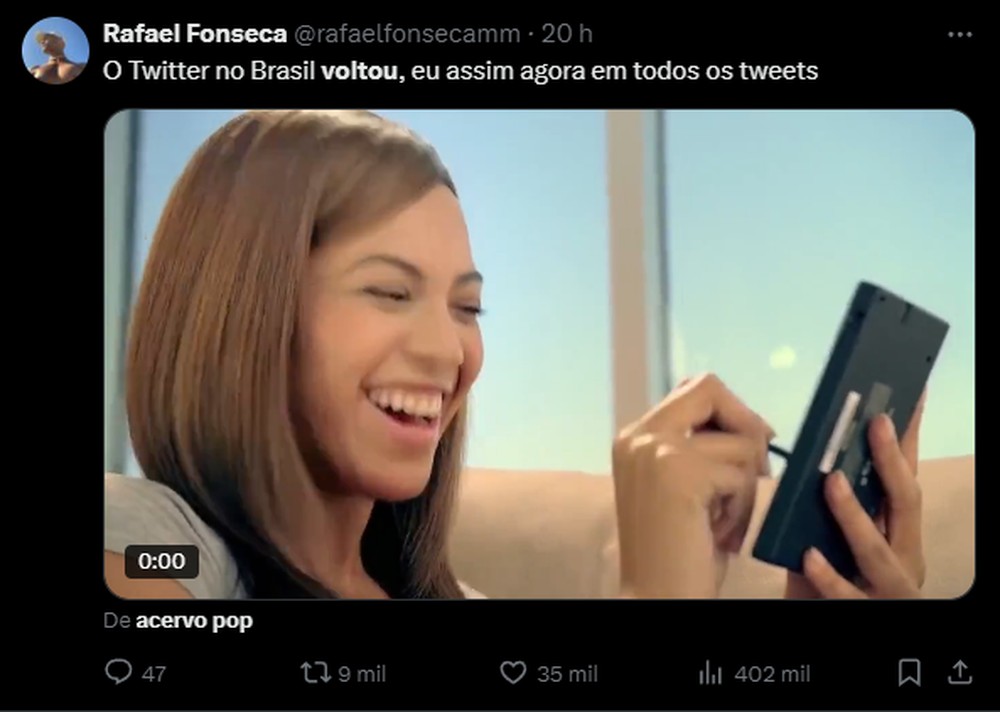 X (Twitter) voltou: usuários já conseguem postar na rede após desbloqueio