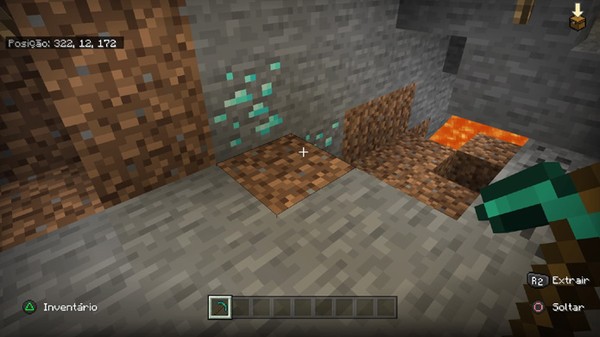 Como ver as coordenadas no Minecraft