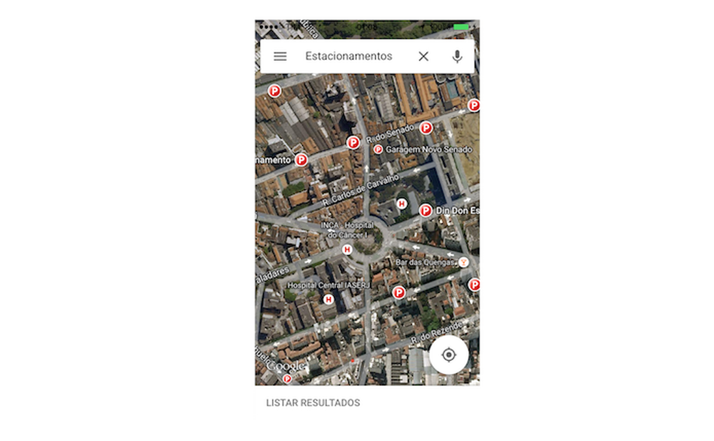 Veja como usar o Google Maps para descobrir estacionamentos por perto