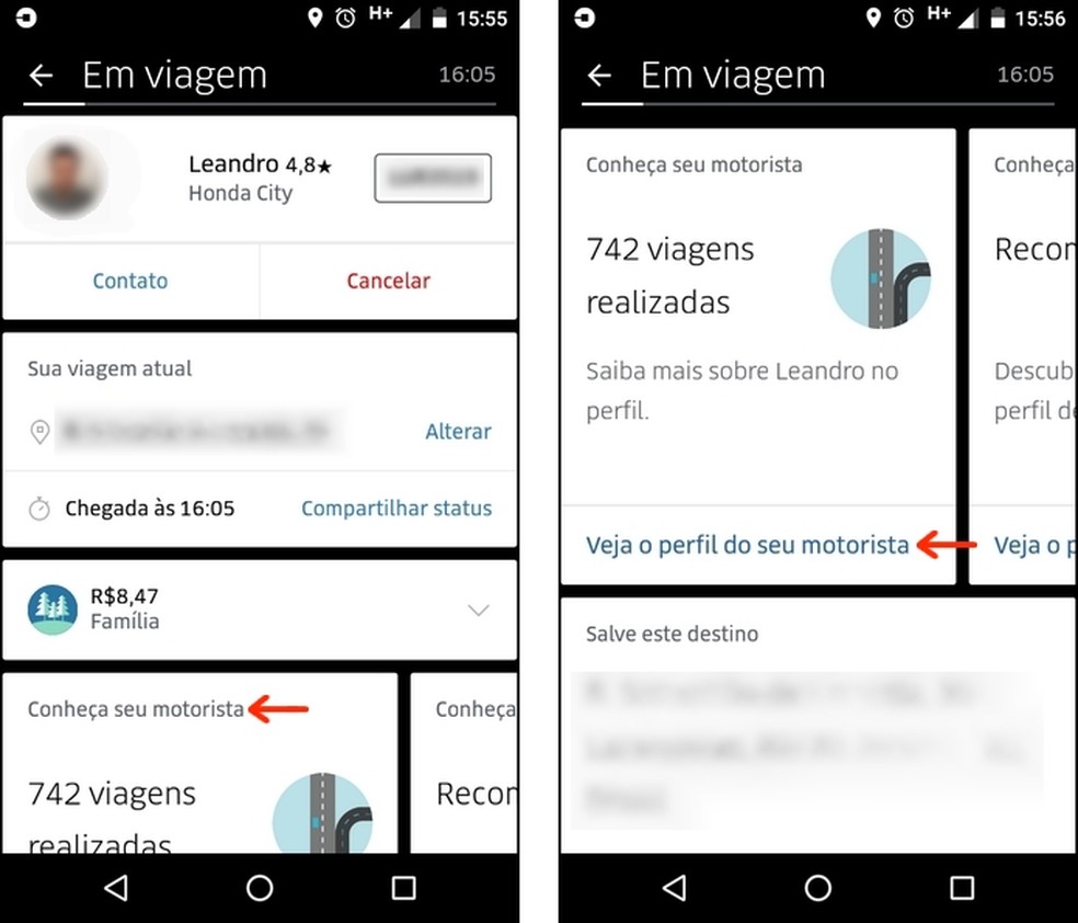 Como Checar O Perfil Completo Do Motorista Da Uber