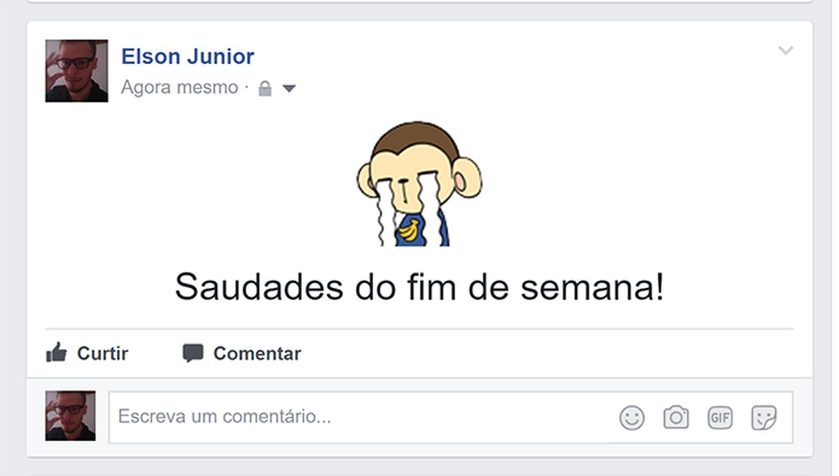 Como criar posts com stickers no Facebook