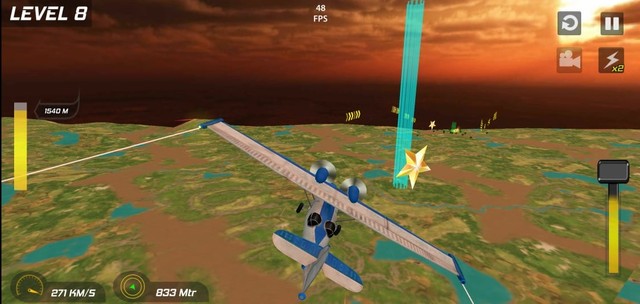 Como jogar City Airplane Pilot Flight, game de avião grátis para celular