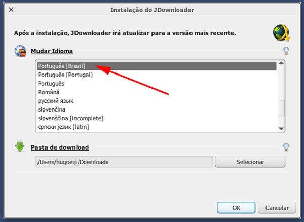 Como instalar e usar o JDownloader no Mac OS X