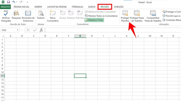 Como bloquear células no Excel