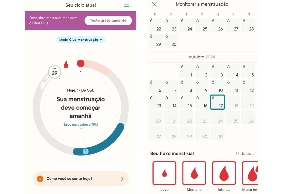 Melhor app de ciclo menstrual grátis: 10 opções para Android e iOS