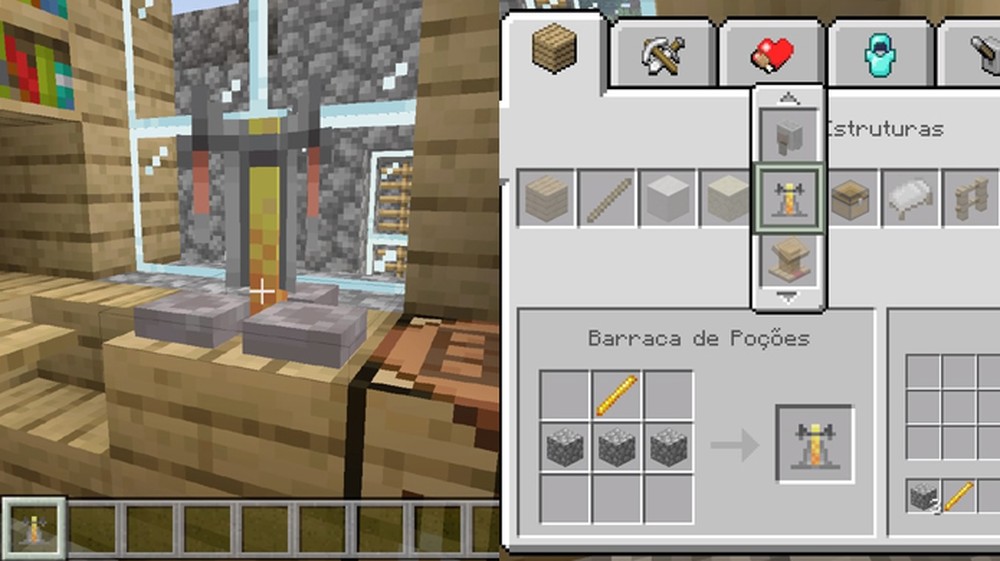 Como fazer todas as poções do Minecraft