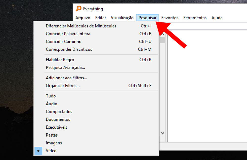 Everything, app do VoidTools, encontra qualquer arquivo dentro do PC
