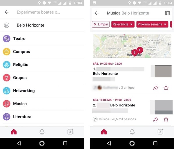 Como usar o Facebook Local para encontrar atrações perto de você