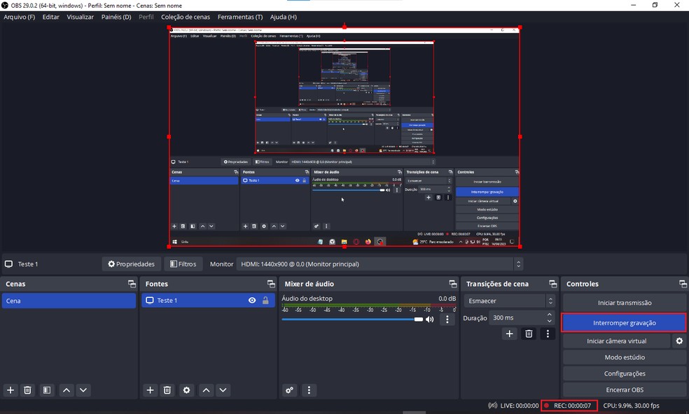 OBS Studio: como usar programa para gravar tela do PC com áudio