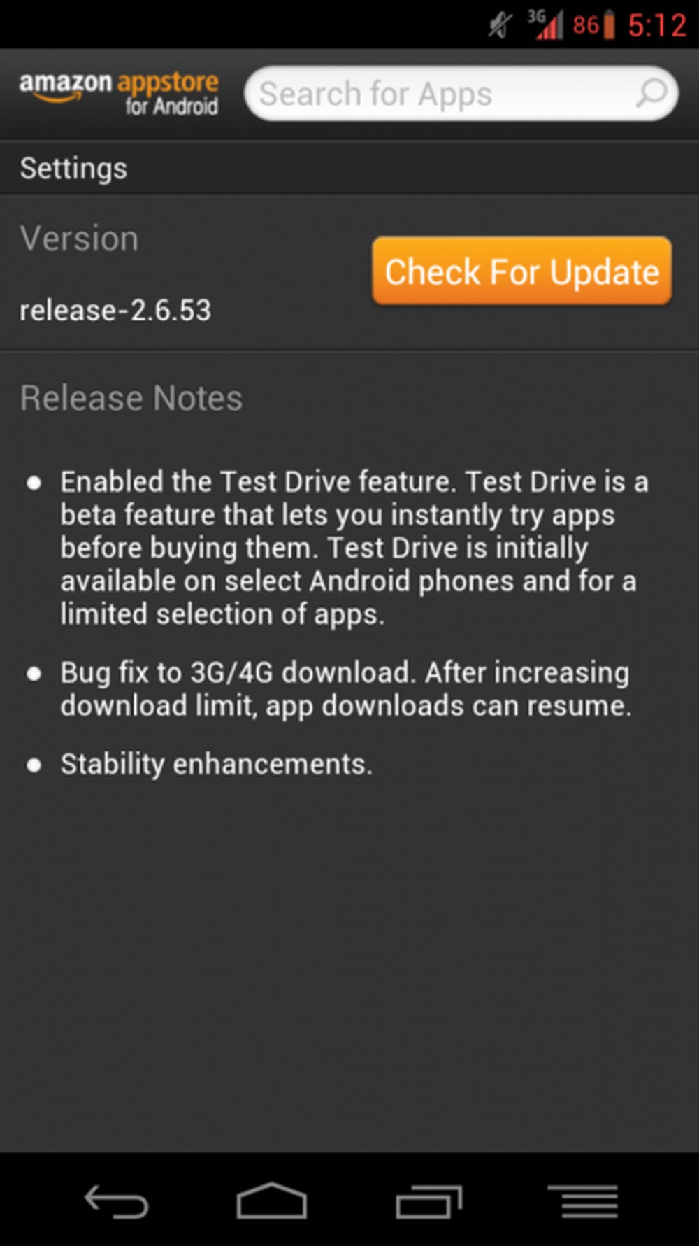 Amazon AppStore libera testes de apps no Android antes da compra