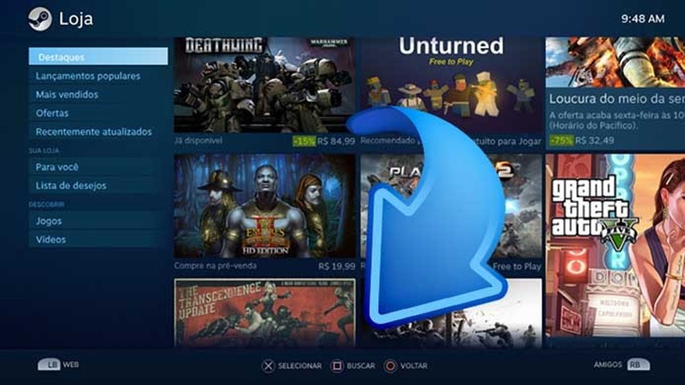 Aprenda como usar o controle do PS4 para jogar no Steam