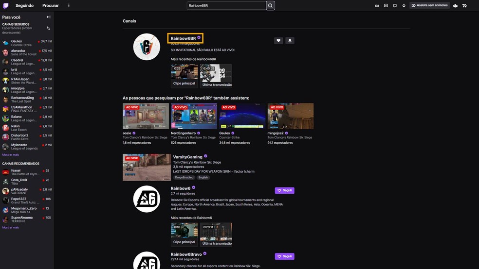 FaZe Clan vs w7m: como assistir à final de R6 no Six Invitational 2024