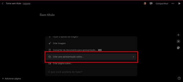 Tome app: como usar IA que cria slides como se fosse mágica