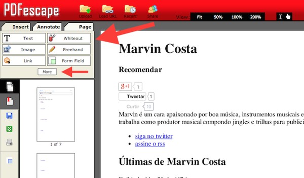 Como Editar Arquivos Com O Pdfescape Sem Precisar Instalar Nada
