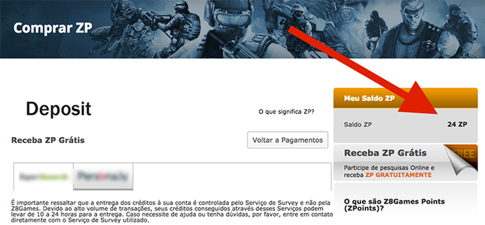 Como ganhar ZP grátis em Crossfire